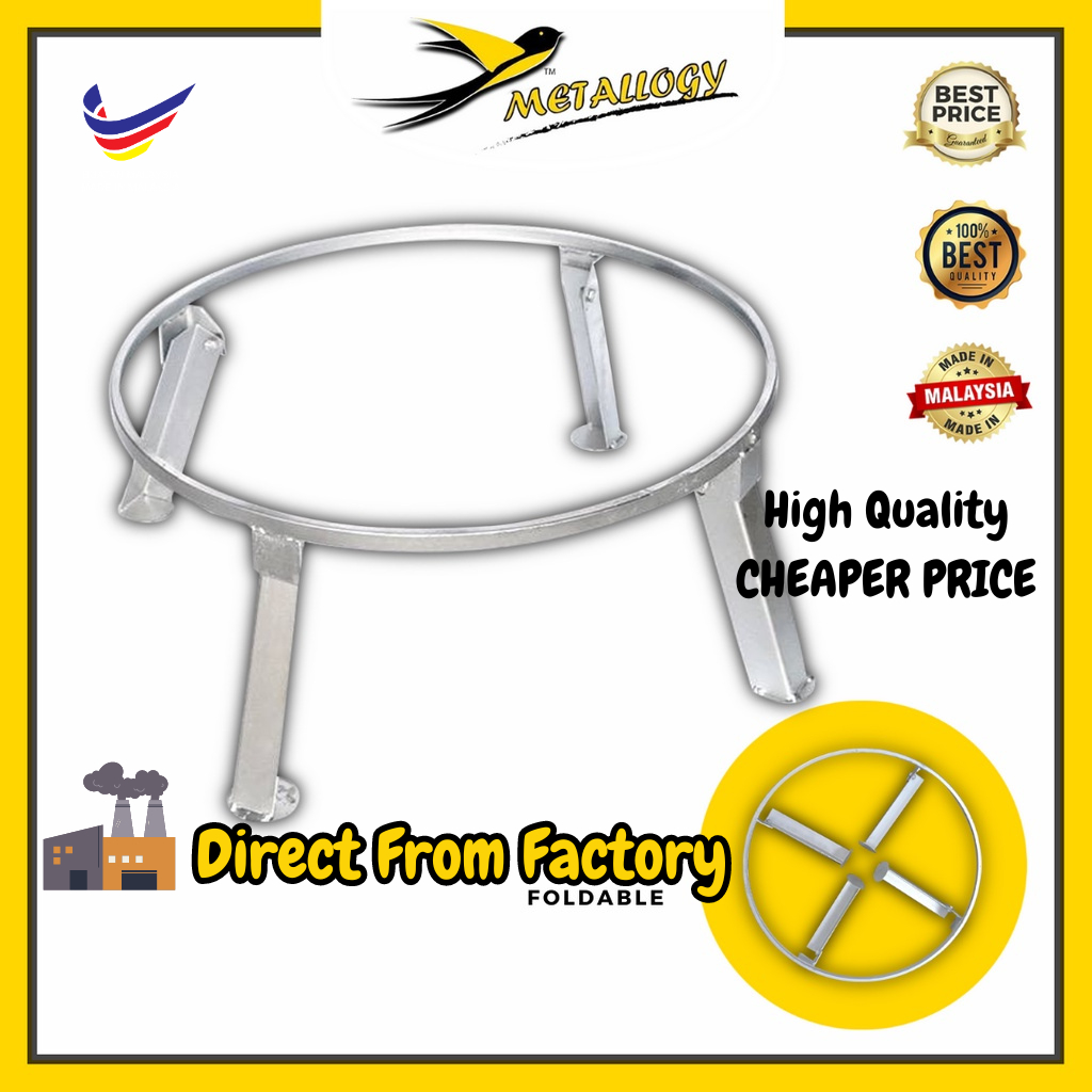 Metallogy Foldable Kitchen Gas Cook Stove Stand Kuali Dapur Stand Stove ...