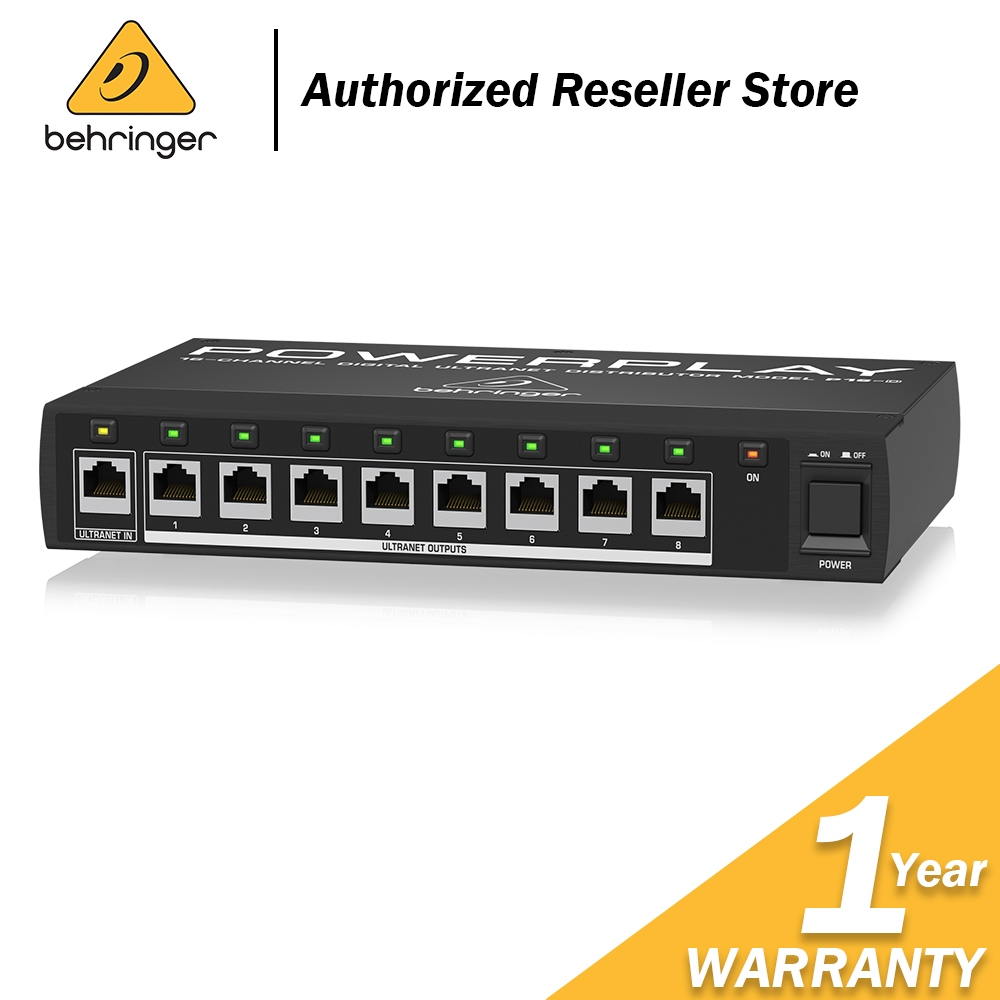Behringer Powerplay P16-D 16-channel Distribution Module (P16D / P16 D ...