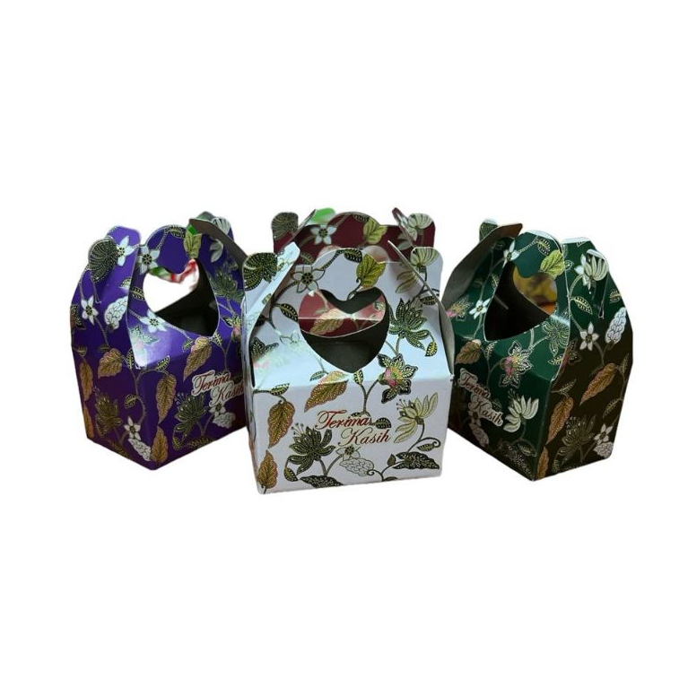 [Ready Stock] Kotak Jajan Kotak Telur Kotak Gula Door Gift Goodies Box ...