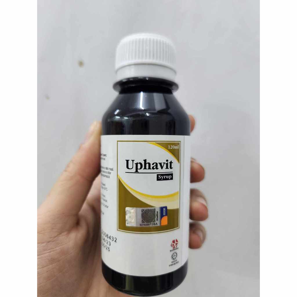 Uphavit Syrup 120ML - Multivitamin Boleh Tambah Selera Makan | Shopee ...