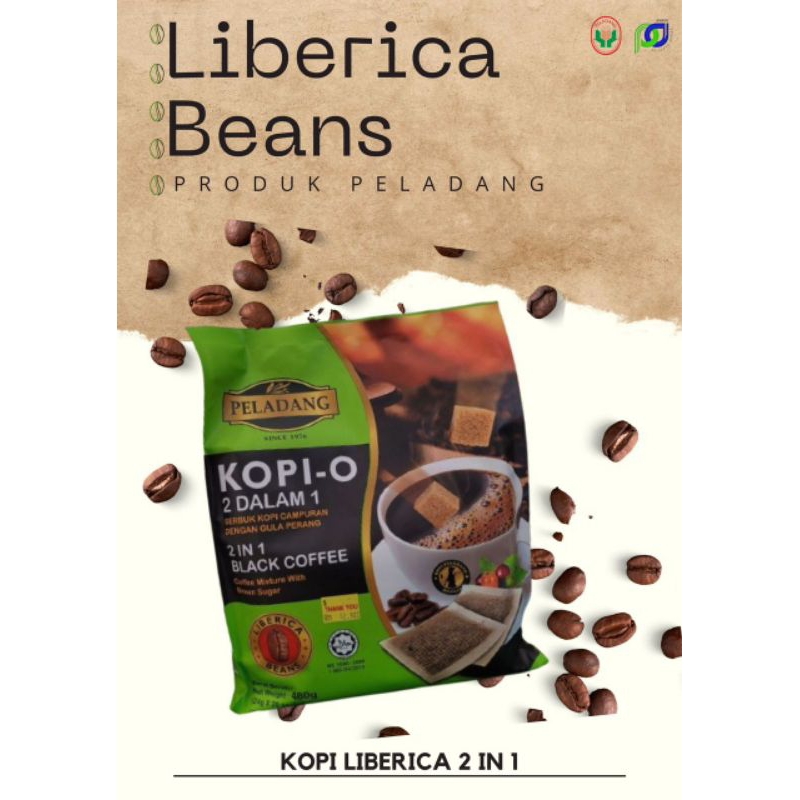 KOPI LIBERICA | KOPI PELADANG 2 IN 1 | Shopee Malaysia