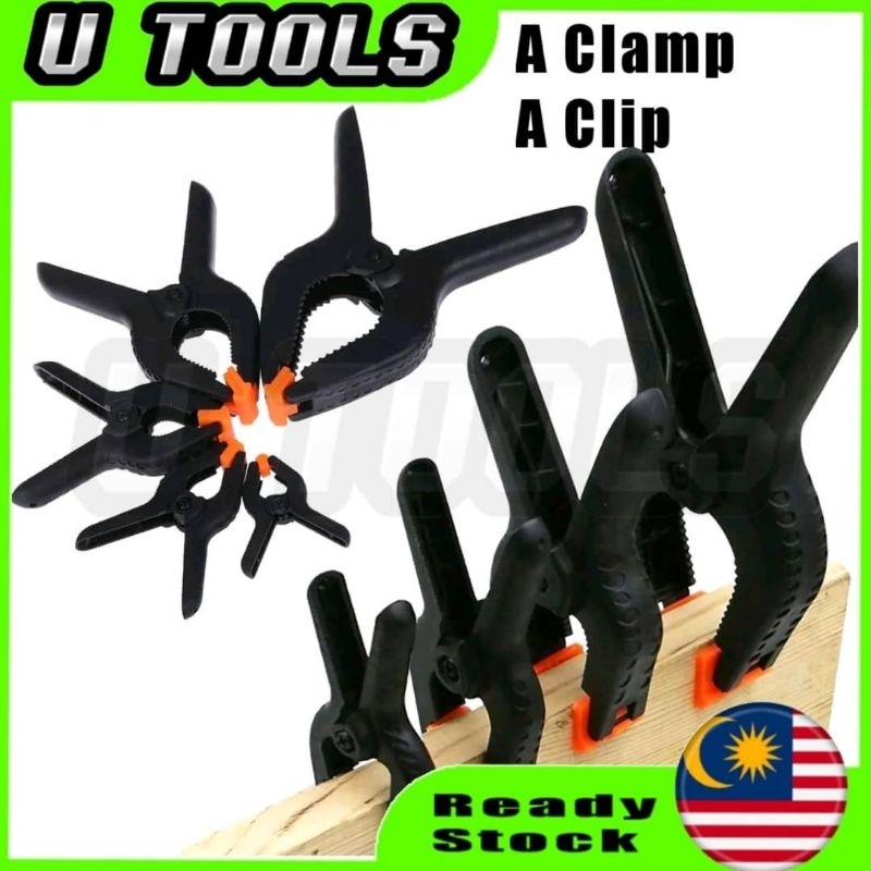 A Type Spring Clips 2" 3" 4" 6" 9" Spring Clamps for carpenter Tools ...