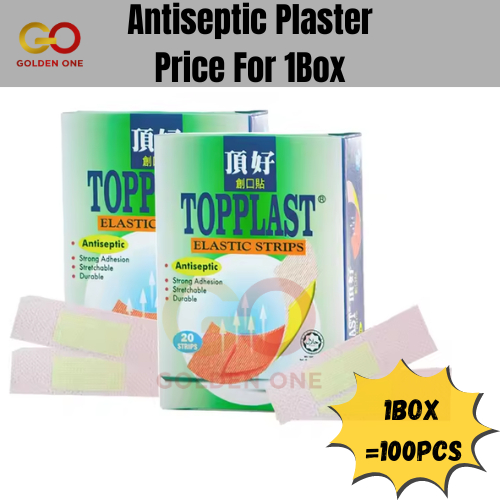 Topplast Antiseptic Elastic Strips/Plaster/ Antiseptic Plaster/ Rubber ...