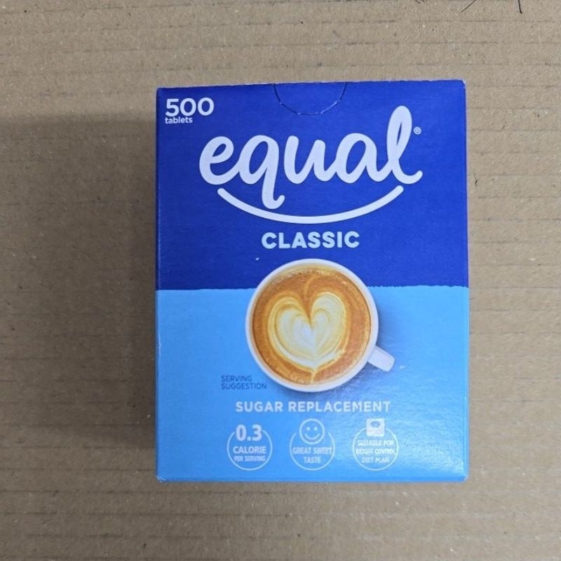 Equal Classic Tablets 5x100s Refill Pack (Expiry Date:10/2026) | Shopee ...