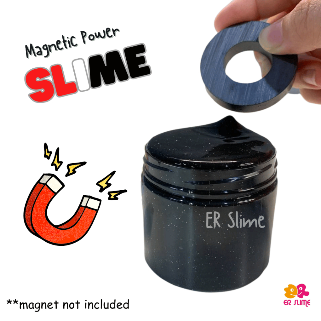 Magnetic Power Slime (250ml) | Kids Toy Sensory Play | Party Idea ...