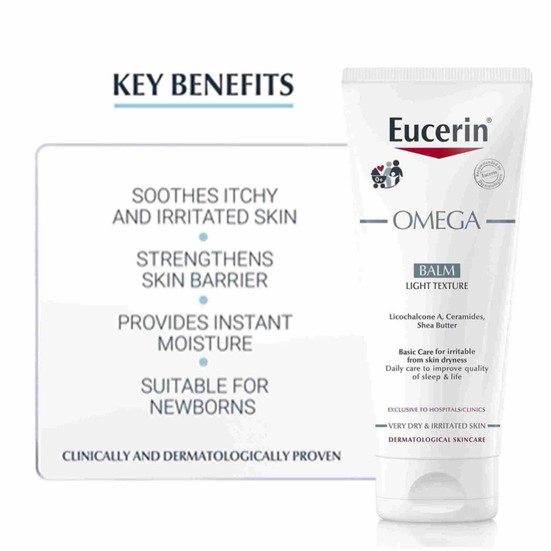 Eucerin Omega Balm Light Texture 200ml (Exp:2026) | Shopee Malaysia