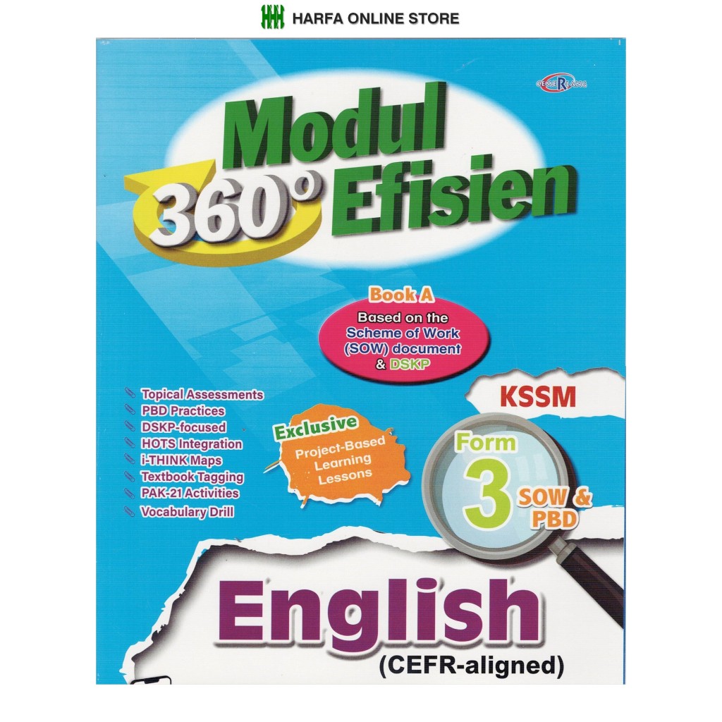 BUKU LATIHAN : MODUL 360 EFISIEN ENGLISH ( CEFR-ALIGNED ) FORM 3 KSSM ...