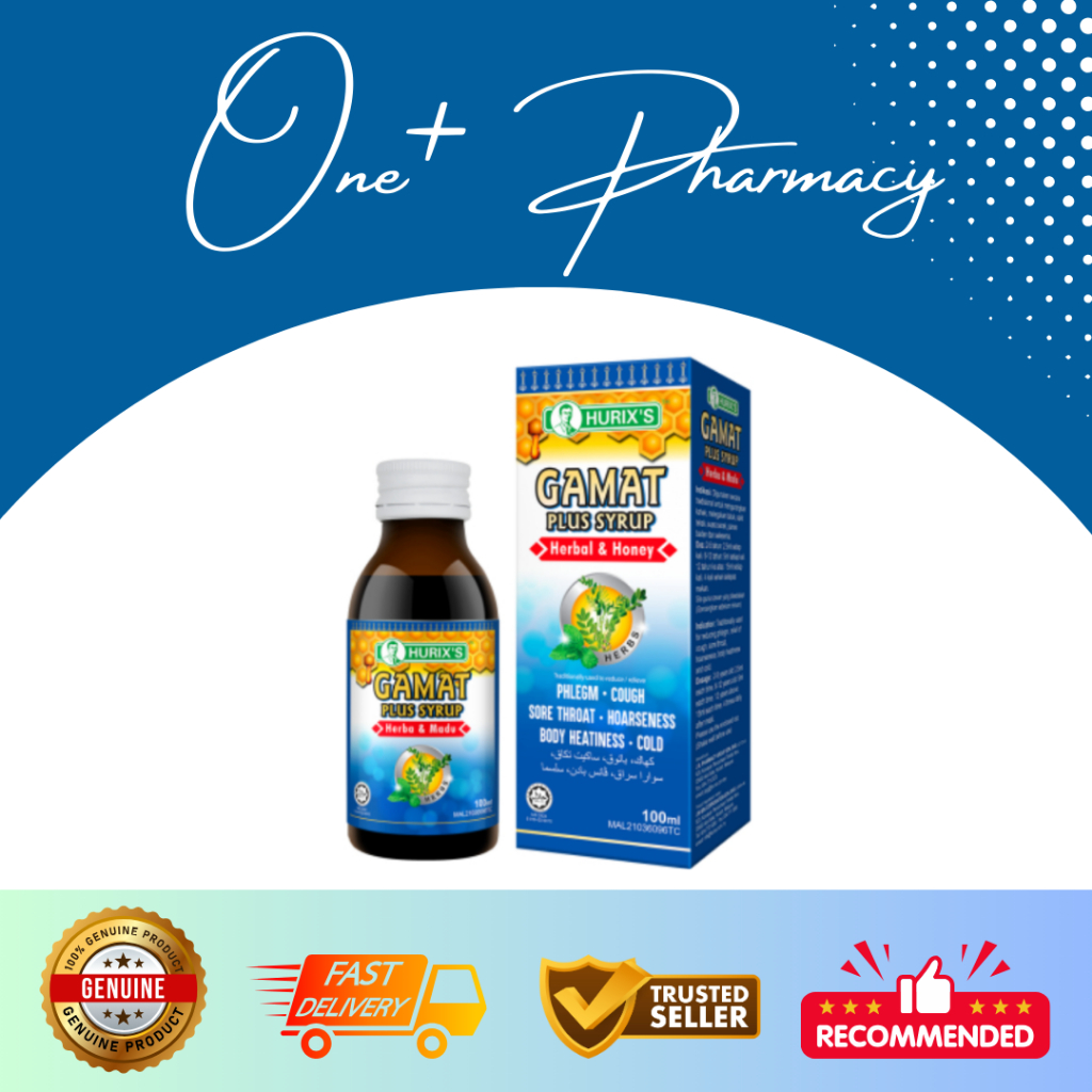 Hurix's gamat plus syrup 180ml | Shopee Malaysia