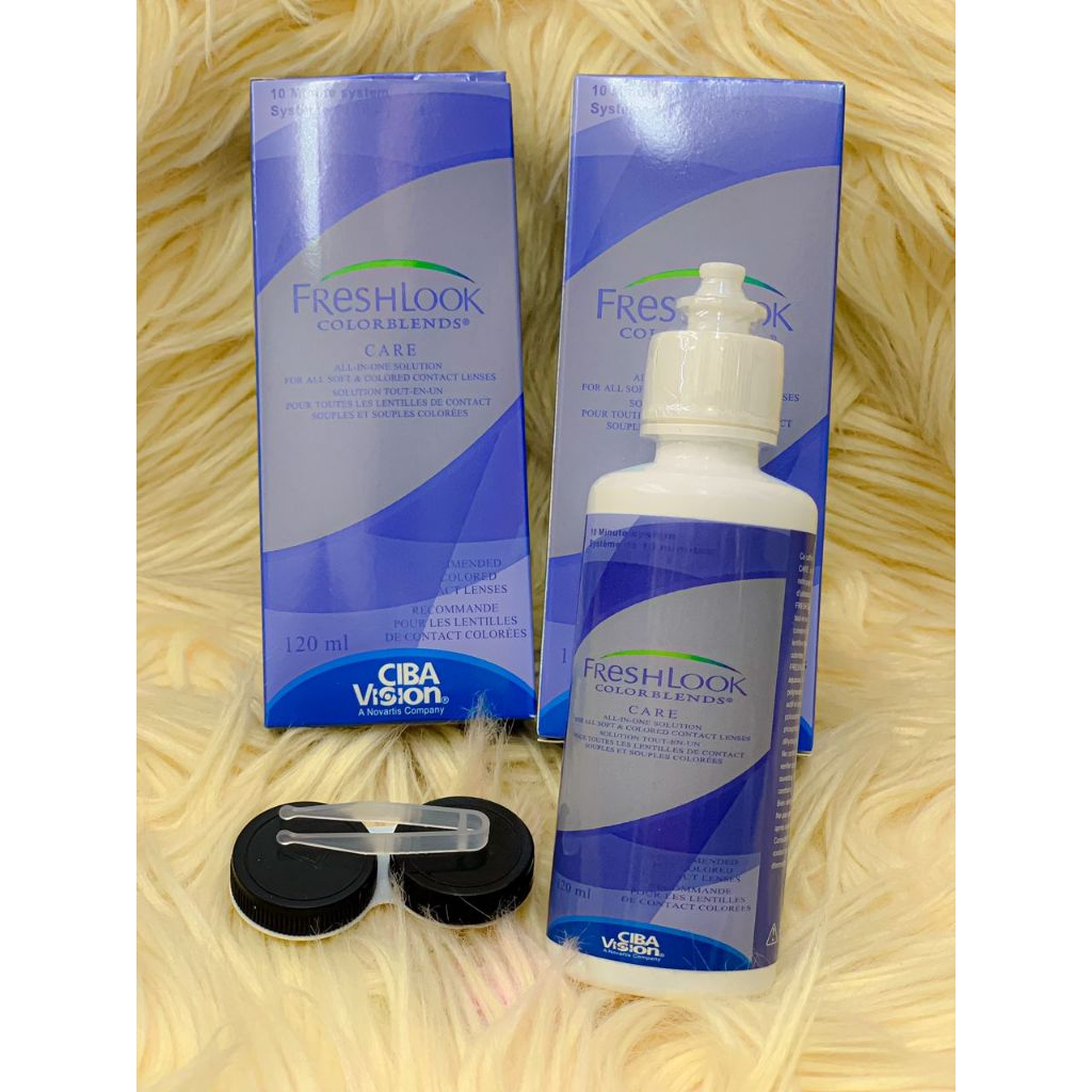 Multi Purpose Solution Contact Lens lenses 120ML by Freshlook Air cuci ...