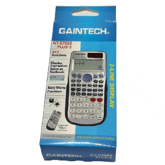 Gaintech Scientific Calculator GT-570ES Plus-Solar (100% Original ...