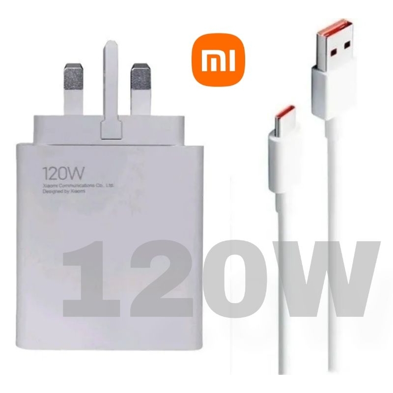 Xiaomi 120W Turbo Power Adapter Charger-Redmi Black Shark 4s 5 Pro Mi ...