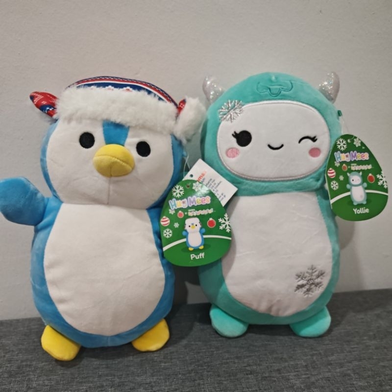 10" Hug Mees by Original Squishmallows Soft Plush Toys - Winter ...
