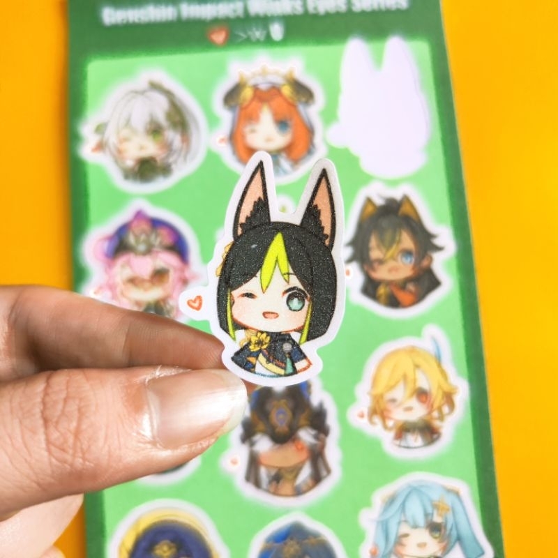 REN'S ART SHOP - Genshin Impact Sumeru Glitter Sticker Waterproof ...