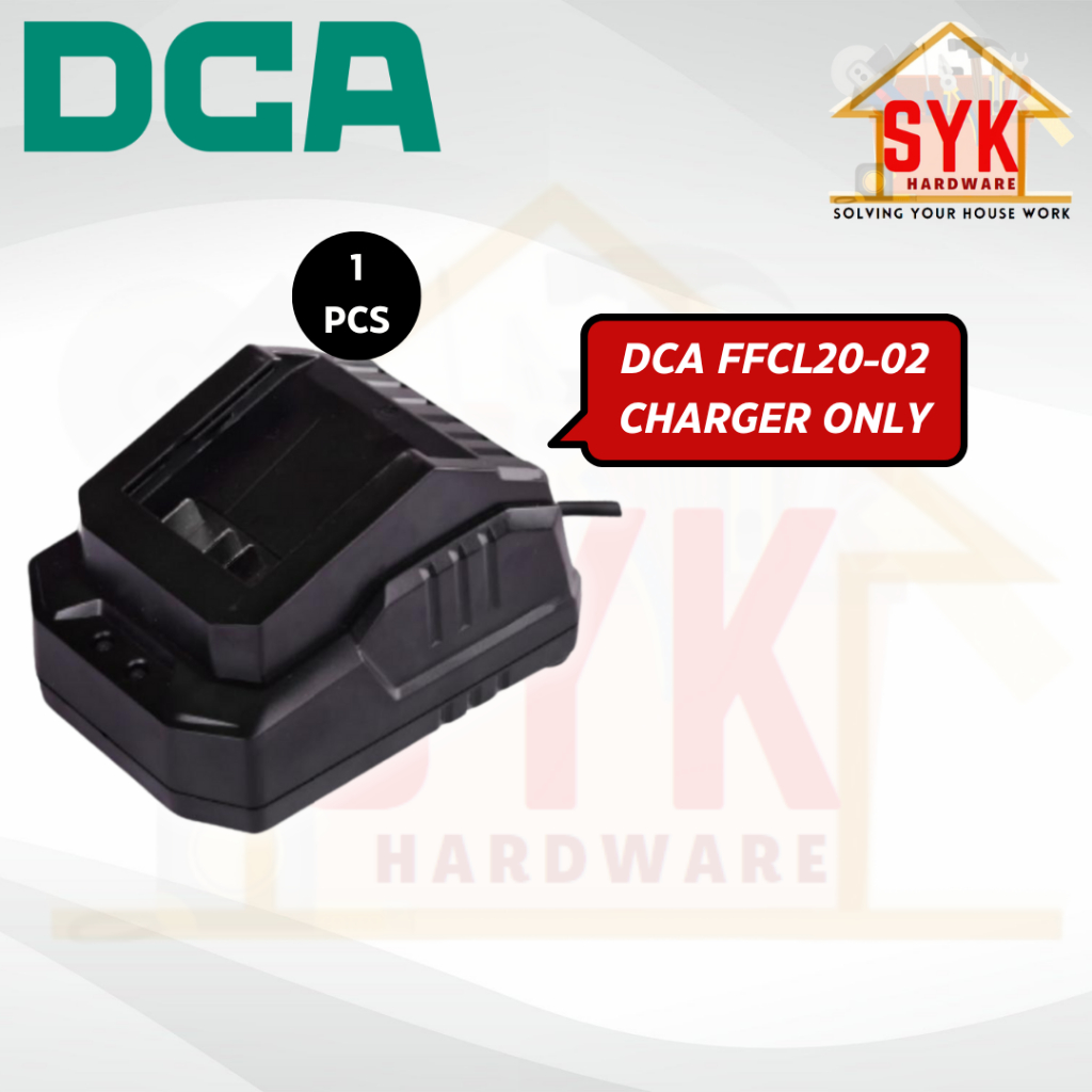 SYK DCA LI-ION Battery 4.0Ah (FFBL2040) + Charger (FFCL20-02) Battery ...