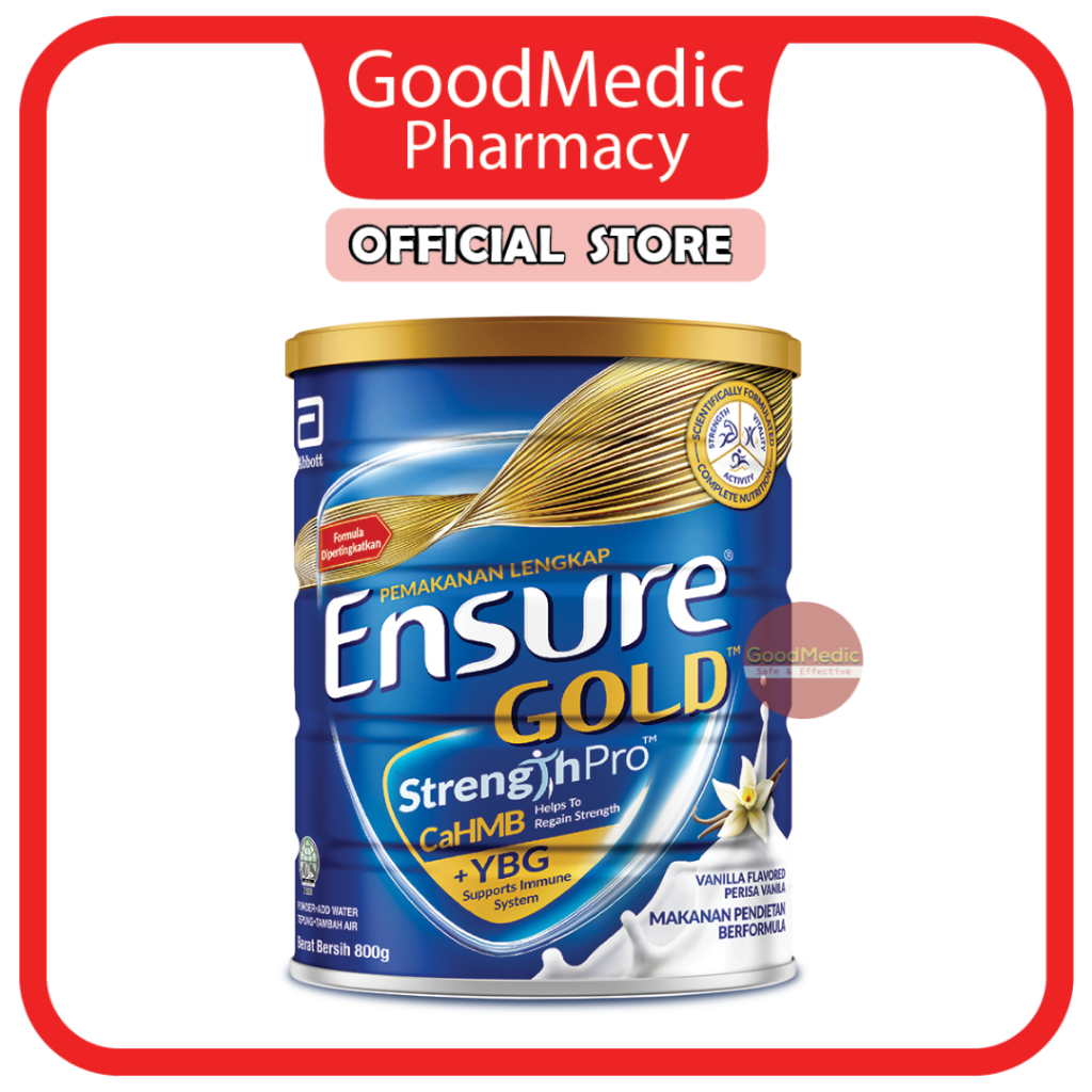 Abbott Ensure Gold 800g Vanilla / Coffee /Wheat/Plant Based- Halal ...