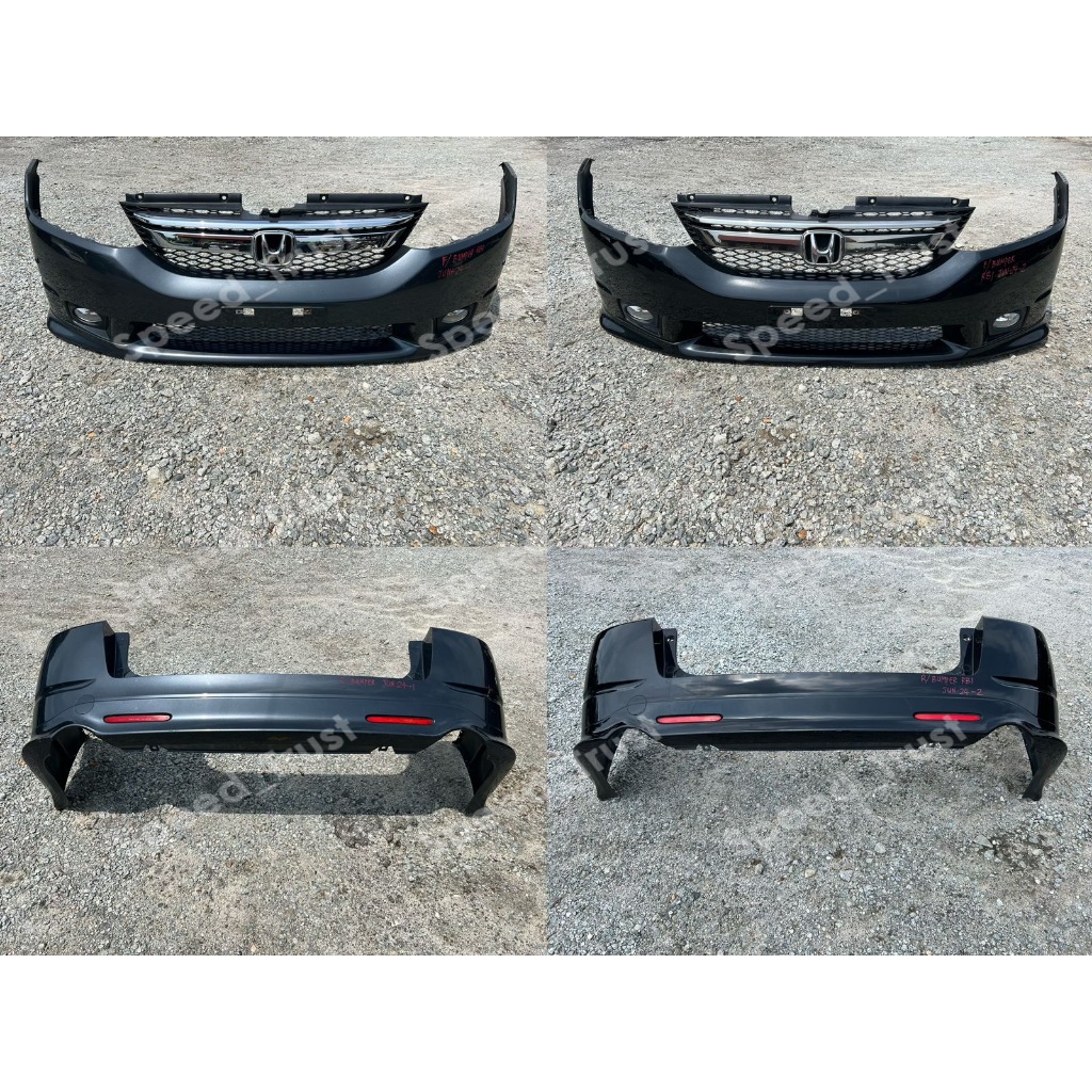 Genuine Japan USED Front Rear Bumper Facelift Grill Grille Depan Belakang Fog Lamp Honda Odyssey ...