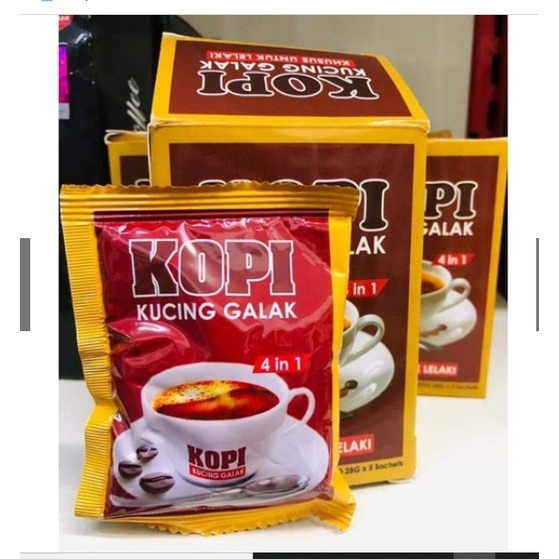 KOPI KUCING GALAK 4 IN 1 READY STOCK | Shopee Malaysia