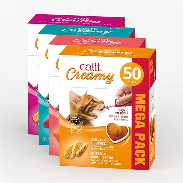 Cat Treats, Cat Snacks, Hagen Catit Creamy Lickables/ Makanan Kucing ...