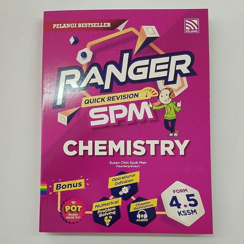 ranger quick revision spm CHEMISTRY form 4.5 kssm | Shopee Malaysia
