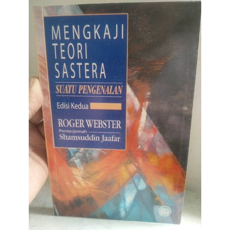 Buku MENGKAJI TEORI SASTERA ( ROGER WEBSTER ) | Shopee Malaysia