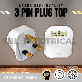 🔥SIRIM🔥13A 3 Pin Plug Top Socket Plugtop Suis Electric Induction ...