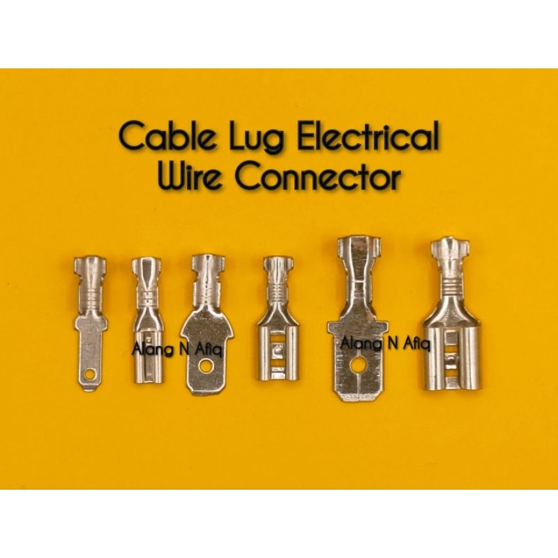 Cable Lug Insulated Seal Crimp Terminal 2.8mm 4.8mm 6.3mm Electrical ...