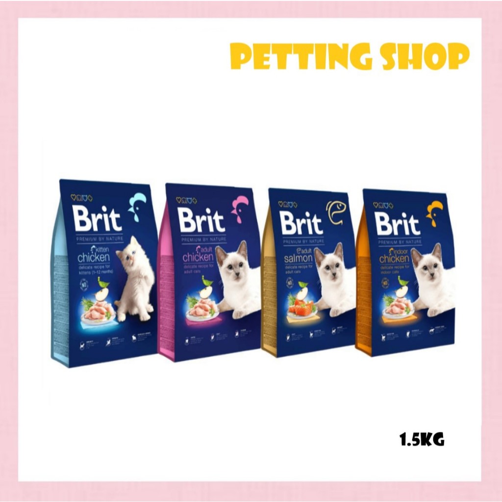 Brit Premium Cat Dry Food 1.5kg | Shopee Malaysia