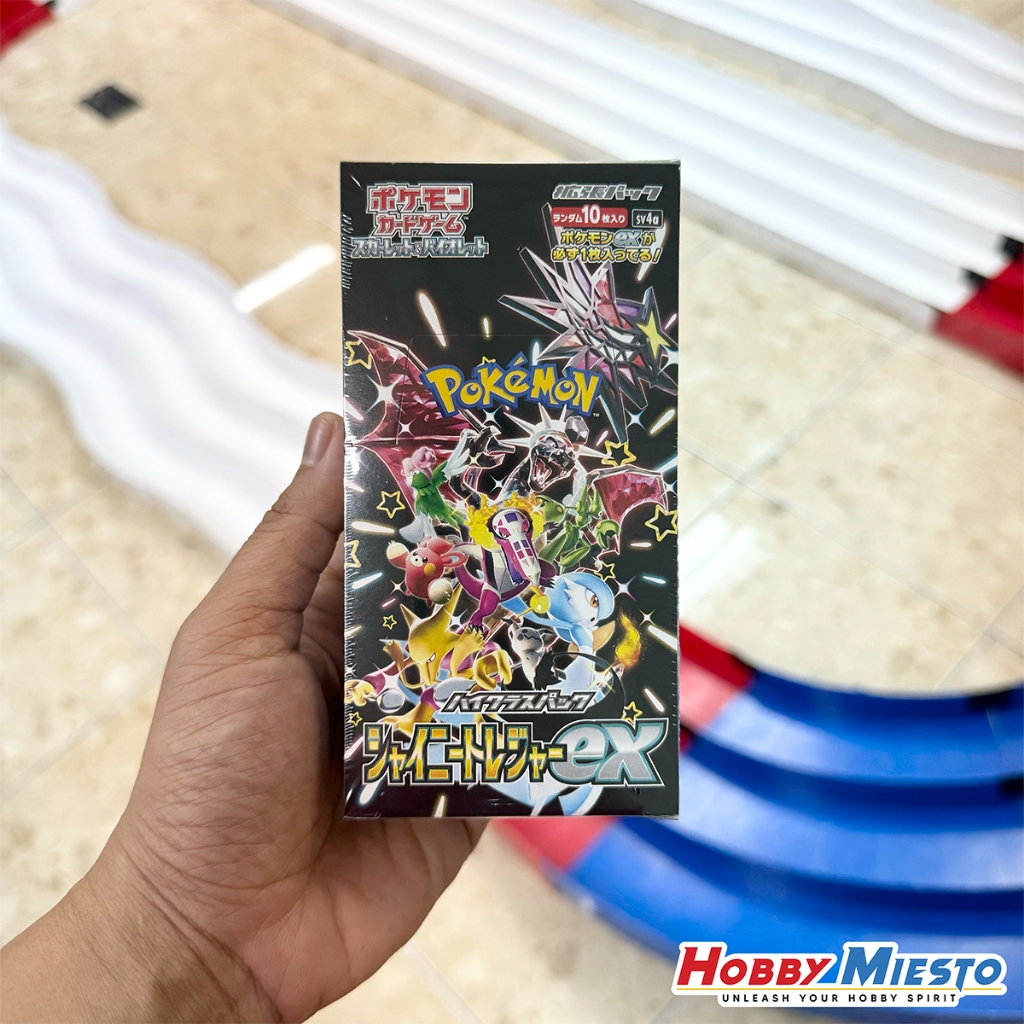 Pokemon TCG Scarlet & Violet Shiny Treasure EX Booster Box (Japanese ...