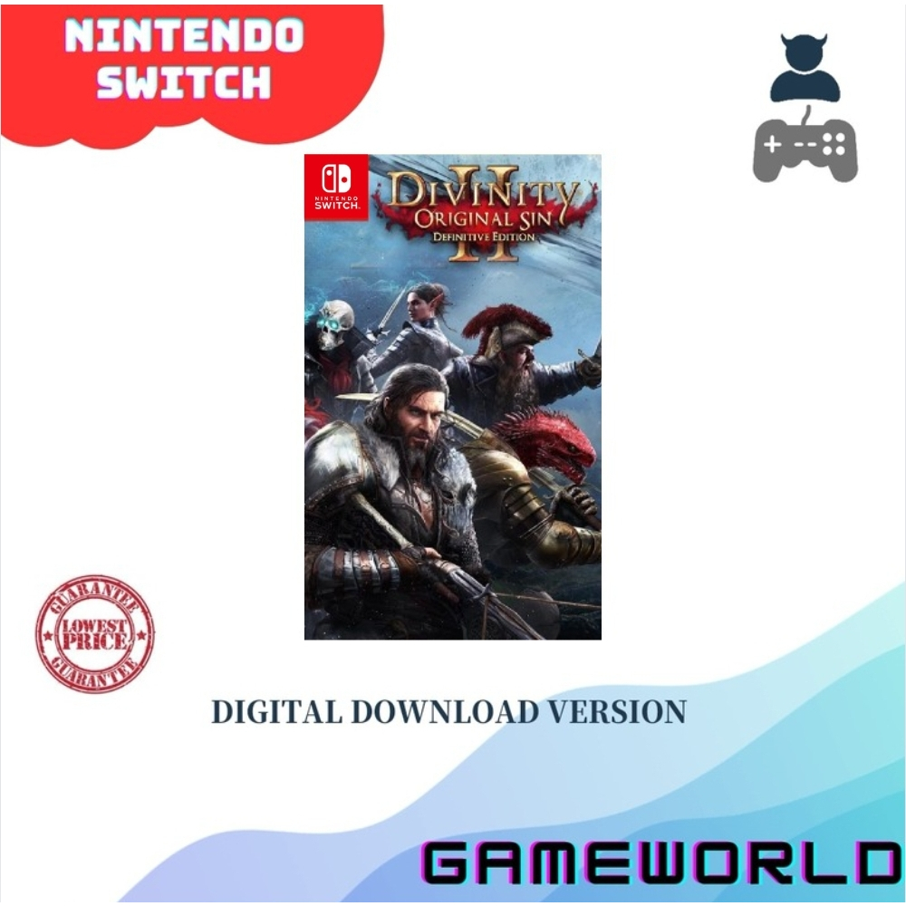 【NINTENDO SWITCH】Divinity: Original Sin 2 Digital Download Games Normal ...
