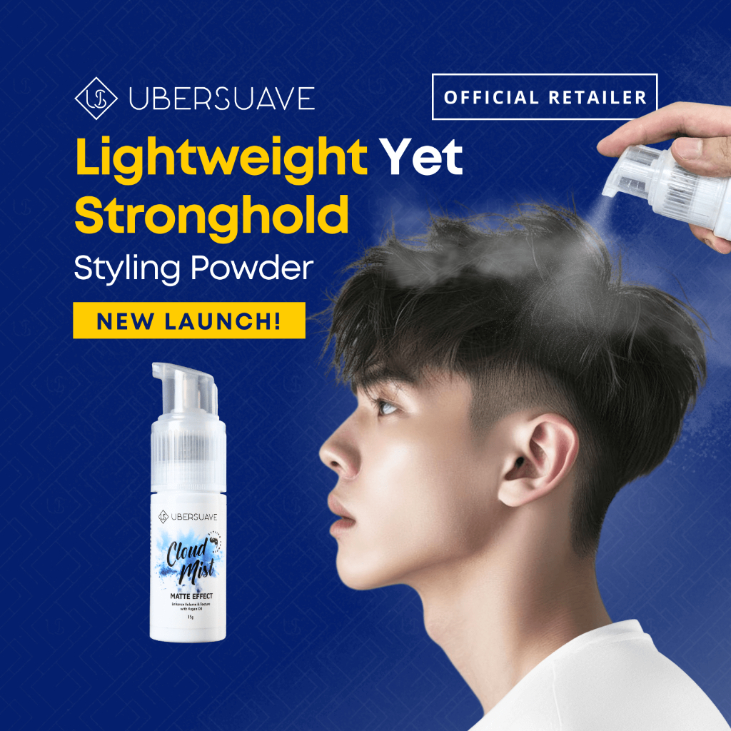 Ubersuave Cloud Mist Hair Styling Powder Serbuk Penggayaan Rambut 15g ...