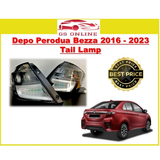 Depo Perodua Bezza 2016 2017 2018 2019 2020 2021 2022 2023 2024 Tail ...