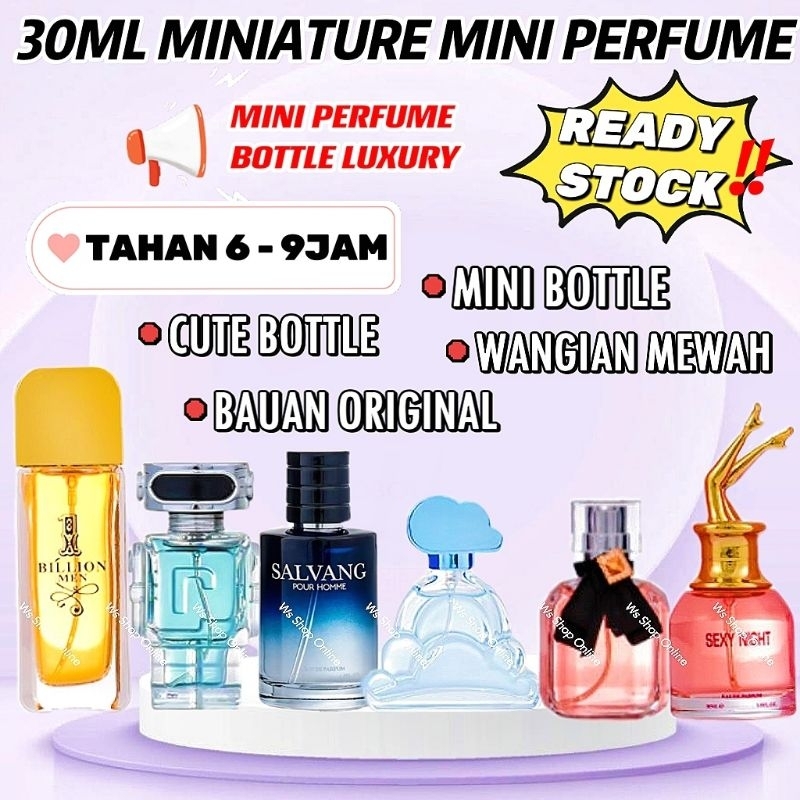 30ml Miniature Perfume Original mini fragrance perfume Minyak Wangi ...