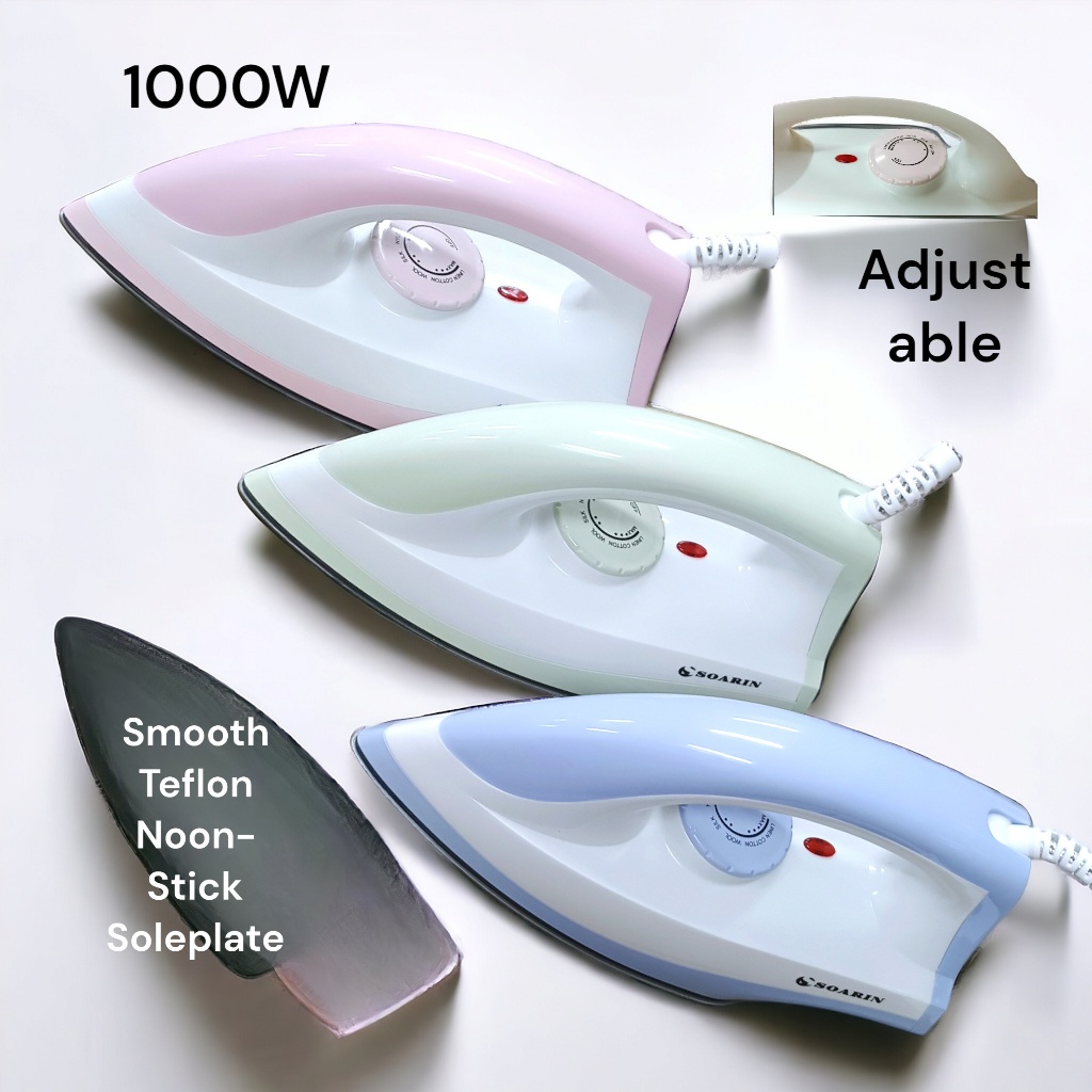 Wholesale Borong Electric Iron Seterika 1000W Superb Quality Iron ...