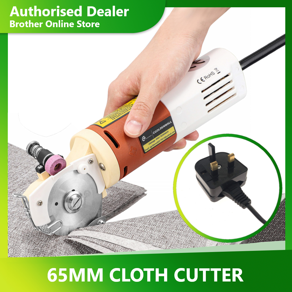 🔥Ready Stock🔥 Mesin Potong Kain / Round Knife Cloth Cutter Machine 65MM ...