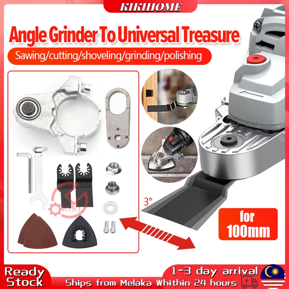 Angle Grinder Adapter 100mm Multi Function Oscillating Tool Thread ...