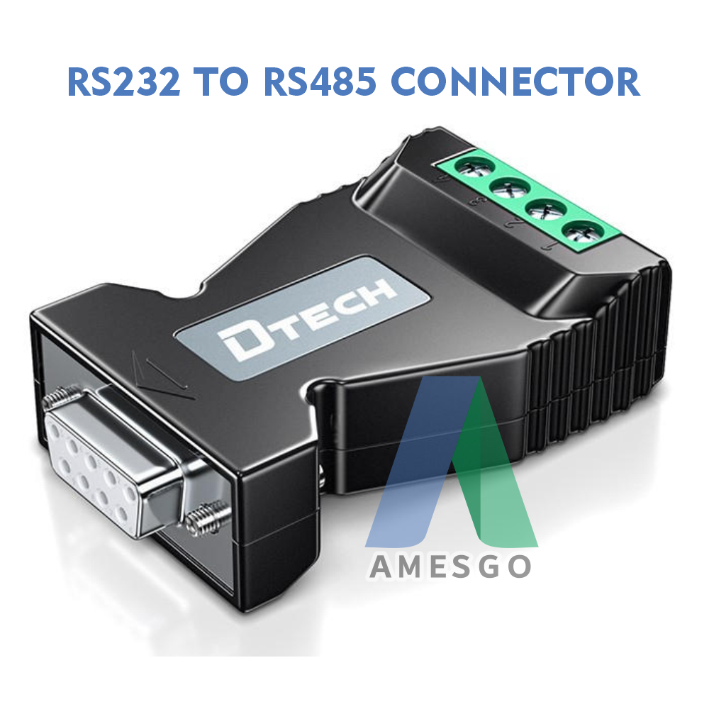Amesgo RS232 to RS485 Converter Industrial Grade Passive Isolation with ...