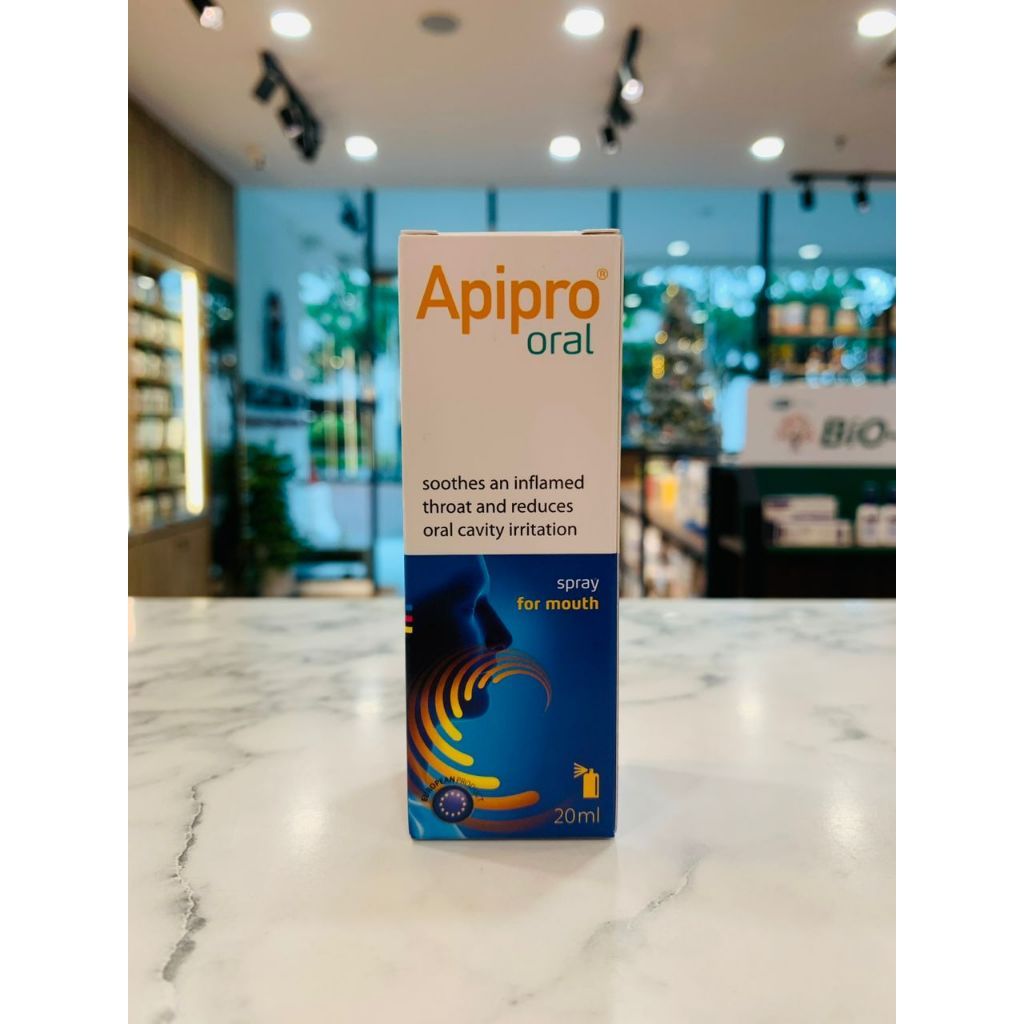 APIPRO ORAL SPRAY SAKIT TEKAK / ULCER / GUSI BENGKAK / TONSILITIS 20ML ...