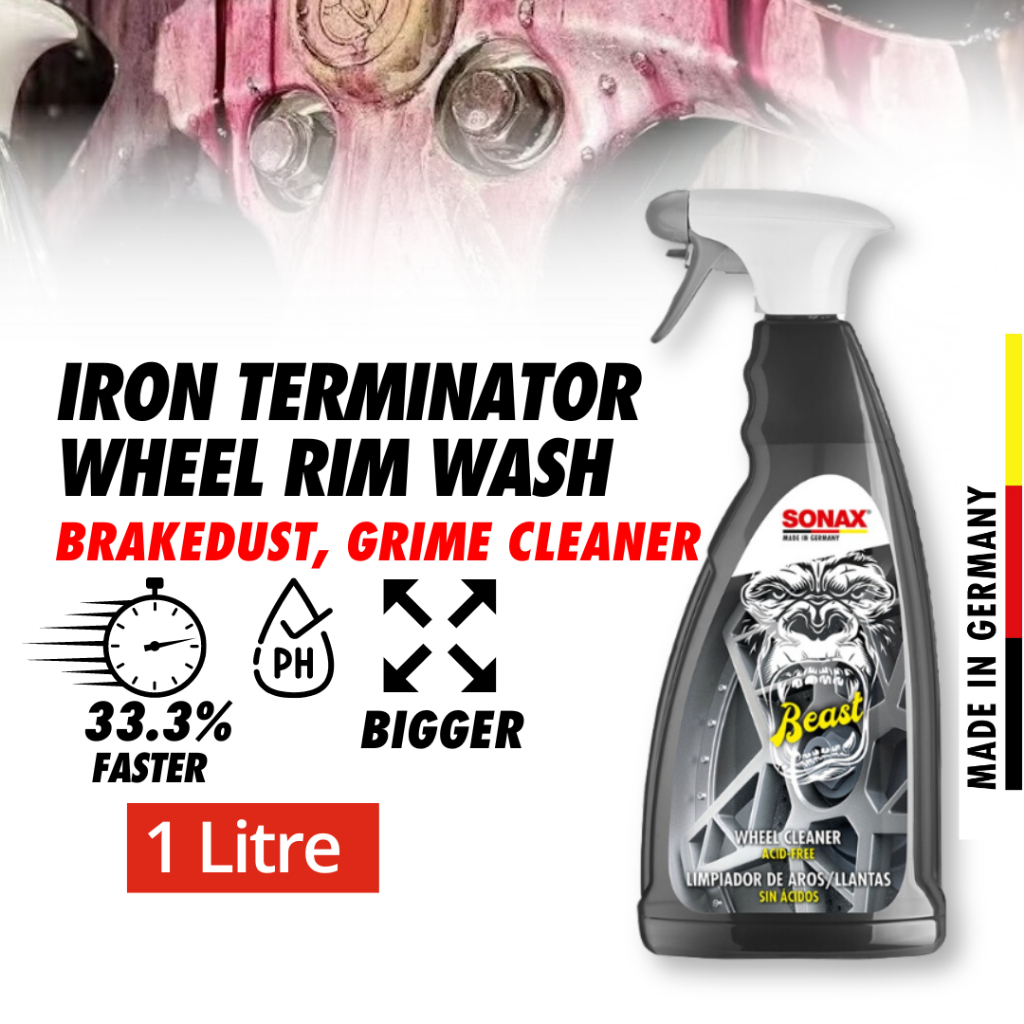 German Beast Iron Remover Rim Wheel Cleaner Iron Powder Remover Wheel ...