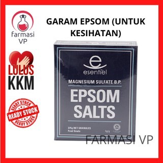 GARAM EPSOM SALT ESENTIEL 375g Salt Magnesium Sulfate | Shopee Malaysia