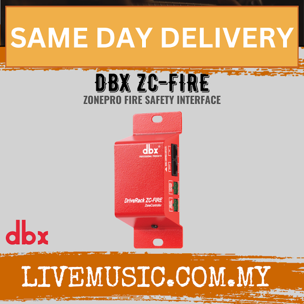 Dbx By Harman ZC-FIRE ZonePRO Fire Safety Interface ( ZC FIRE / ZCFIRE ...
