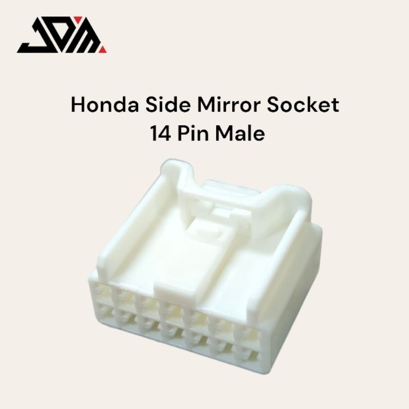 Honda Side Mirror Socket Male 14 Pin 🔥 READY STOCK 🔥 | Shopee Malaysia