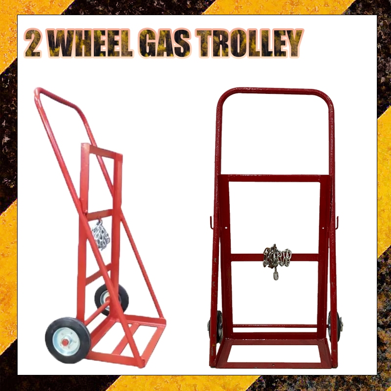 DOUBLE CYL GAS TROLLEY WITH 2 WHEEL - SMALL | Shopee Malaysia