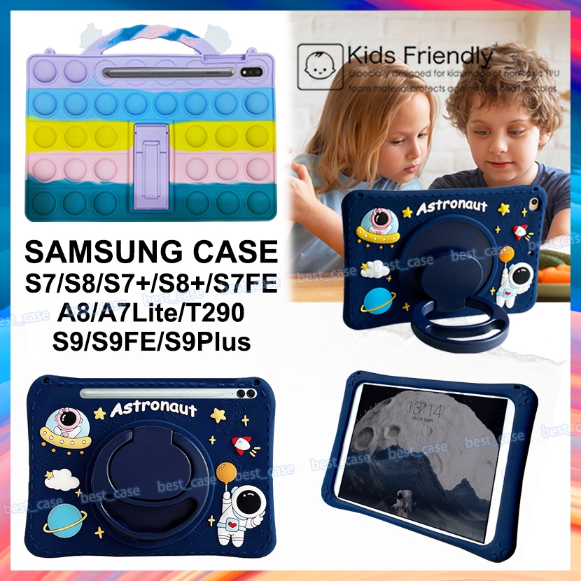 For Samsung Galaxy Tab A9 S9 S8 S7 FE Plus S6 A7 Lite T290 T220 A8 X200 ...