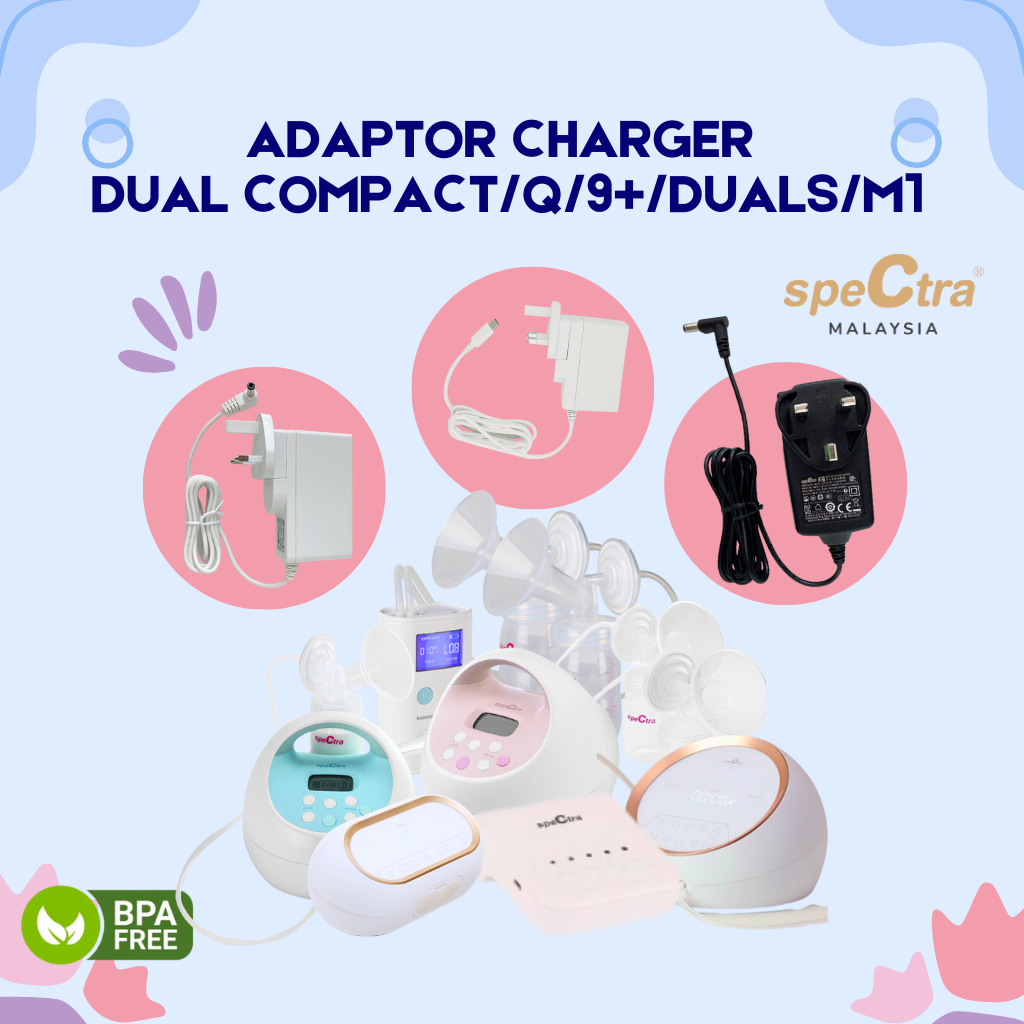 SPECTRA ORIGINAL ADAPTOR/CHARGER BREASTPUMP 5V/6V/9V/12V | Shopee Malaysia