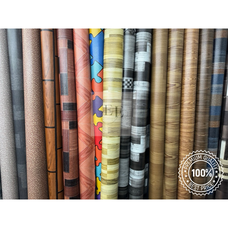 Tikar Getah 6kaki Tebal 0.40mm Alas Lantai Rumah Murah PVC Flooring ...