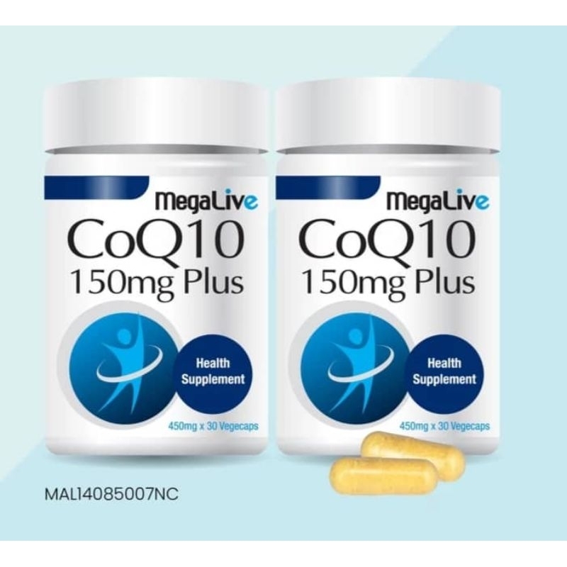 MEGALIVE COQ10 PLUS (2X30'S) (EXP: 10/2026) | Shopee Malaysia