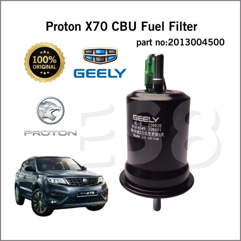 Geely Proton X70 CBU Fuel Filter part no:2013004500 Original | Shopee ...