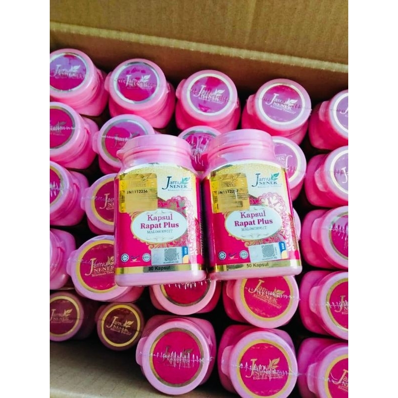 jamu nenek botol pink untuk dalaman wanita(manjakani perapat) | Shopee ...