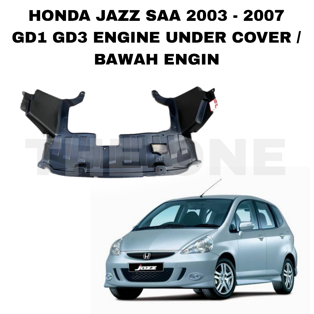 (100％Good Quality!!) HONDA JAZZ SAA 2003 - 2007 GD1 GD3 ENGINE UNDER ...