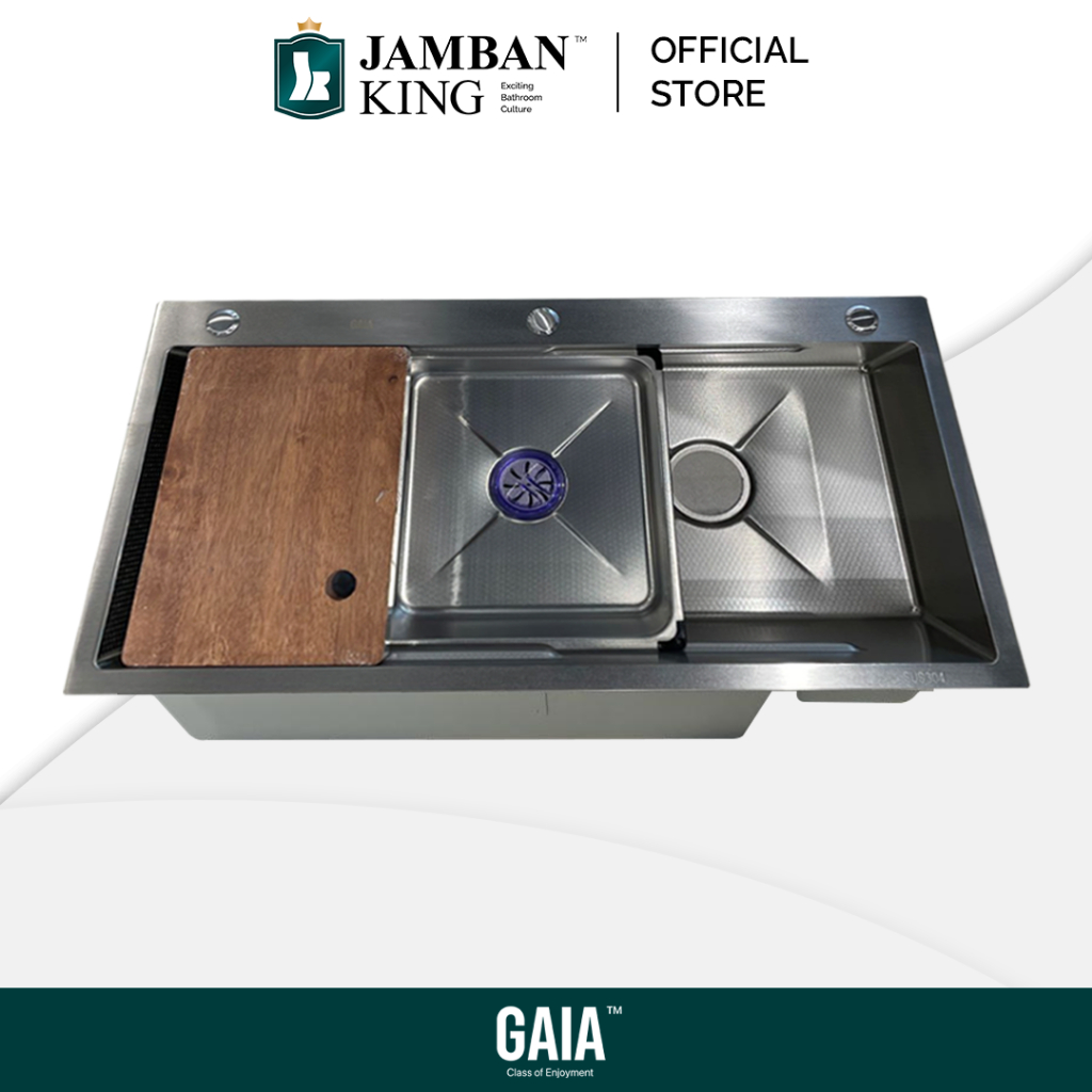 GAIA - Stainless Steel 304 Undermount Or Top Mount Single Bowl ...